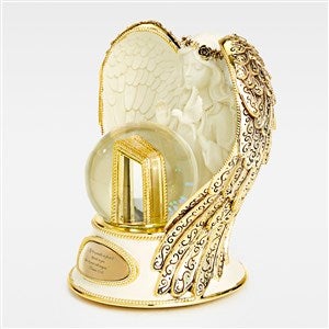 Golden Globe 2025 Golden Angel Mini Water Snow Globe - 2.5" Tall, Hand ...