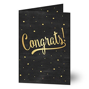 Personalized Greeting Card - Congrats