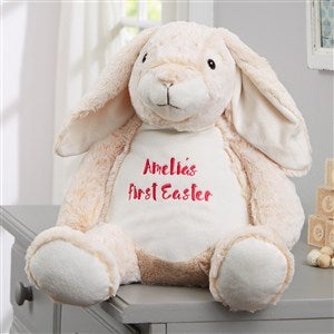 Personalized Bunny Stuffed Animal 16" Plush Toy