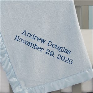 Personalized Custom Embroidered Baby Blankets