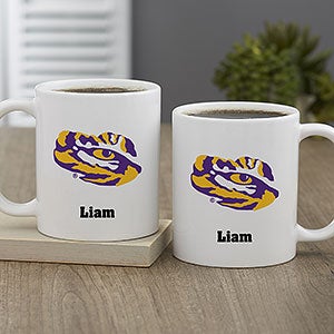 NCAA LSU Tigers Personalized Coffee Mugs