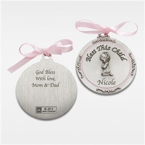 Personalized Religious Crib Medallion