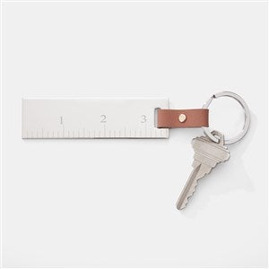Engraved Ruler Keychain for the Professional