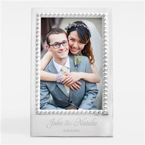 Engraved Mariposa® Wedding Statement Frame - Vertical