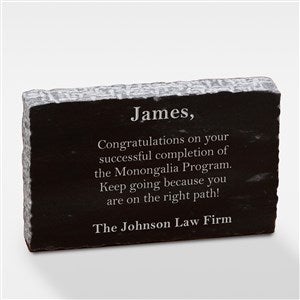 Engraved Office Award Marble Keepsake