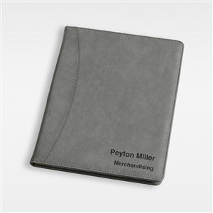 Engraved Office Full Pad Portfolio