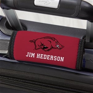 NCAA Arkansas Razorbacks Personalized Luggage Handle Wrap