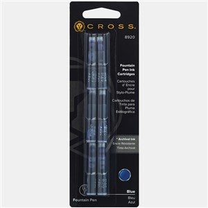 Cross Fountain Pen Refill Cartridge Blue