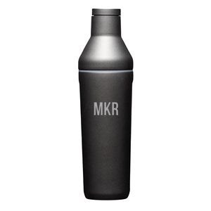 Engraved Corkcicle Monogram 17oz Cocktail Shaker in Ceramic Slate
