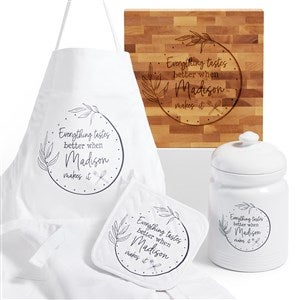 Personalized Kitchen Essentials Gift Set