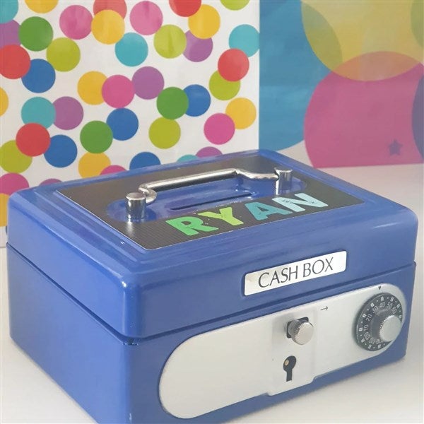 Personalized Kids Safe Cash Box - All Mine!