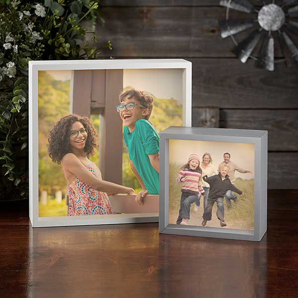 Personalized Photo LED Light Shadow Box