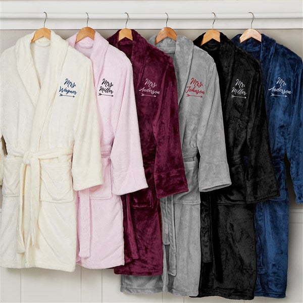 Personalized Mr & Mrs Luxury Bathrobes