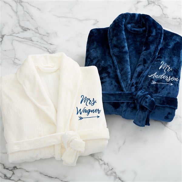 Personalized Mr & Mrs Luxury Bathrobes