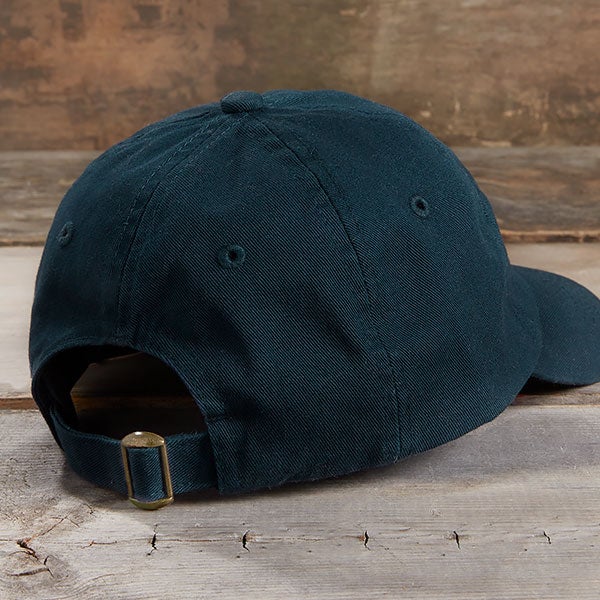 Kids Navy Embroidered Baseball Caps