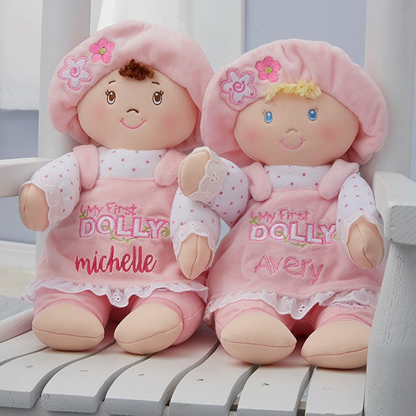 Personalized Gund My First Dolly