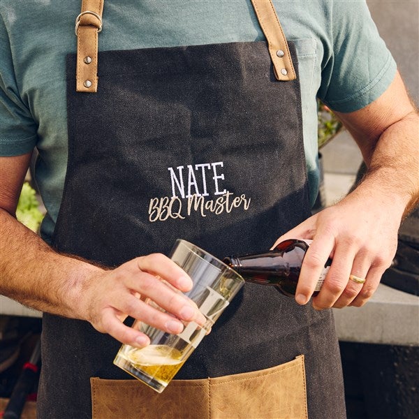 Personalized Grilling Apron by Foster & Rye