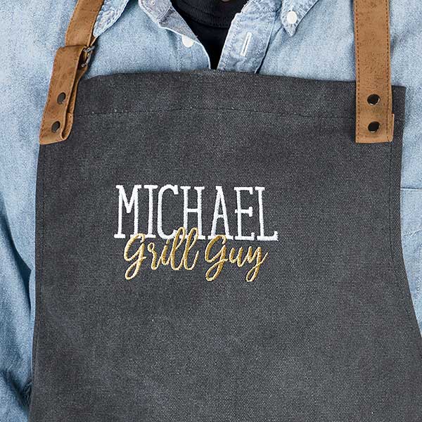 Personalized Grilling Apron by Foster & Rye