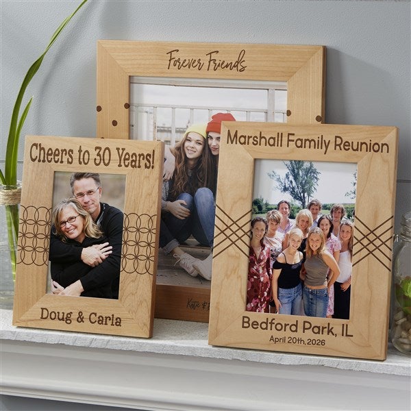 Create Your Own Engraved Picture Frames