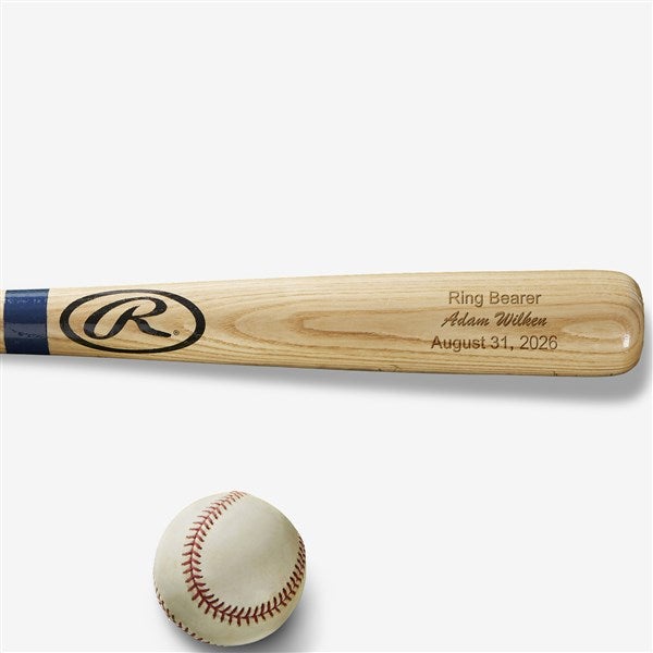 Personalized Wedding Party Baseball Bat
