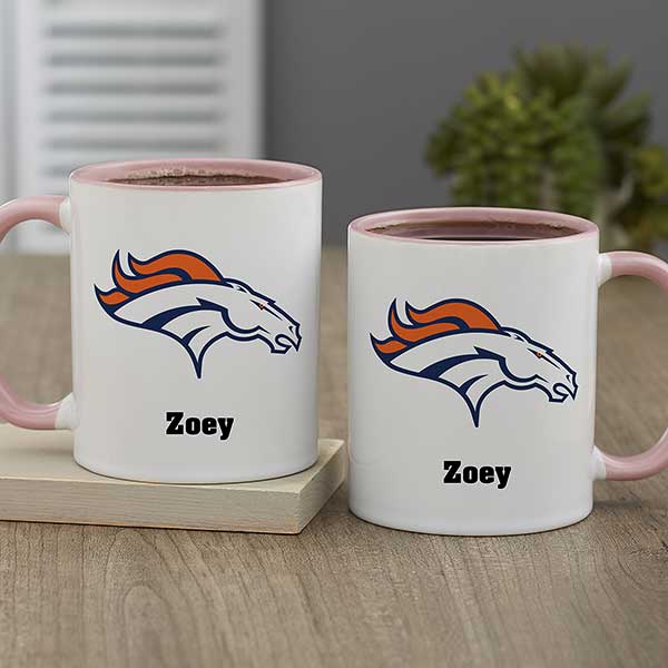 NFL Denver Broncos Personalized Coffee Mugs