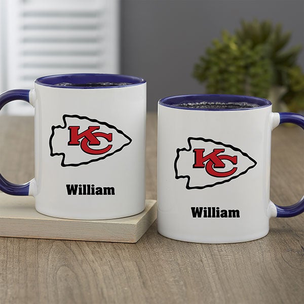 NFL Kansas City Chiefs Personalized Coffee Mugs