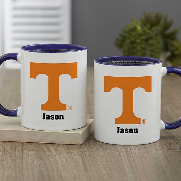 NCAA Tennessee Volunteers Personalized Coffee Mugs