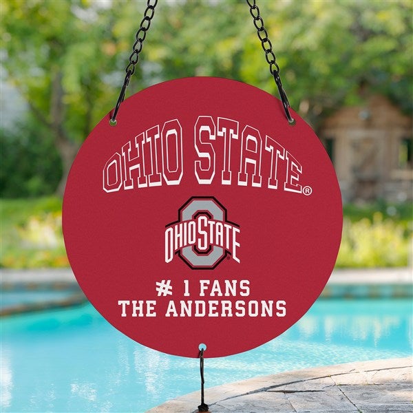 NCAA Ohio State Buckeyes Personalized Wind Chimes