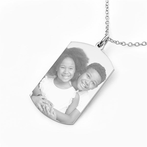 Personalized Dog Tag Necklace