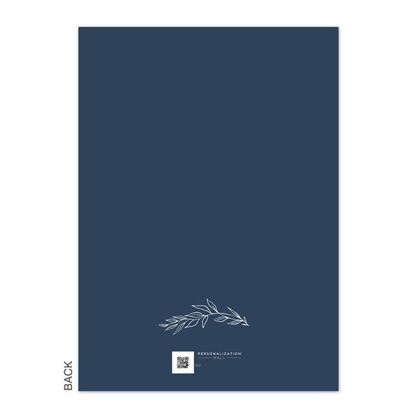 Elegant Couple Personalized Wedding Greeting Card