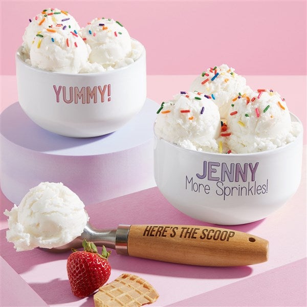 Personalized Ice Cream Scoop - Write Your Own