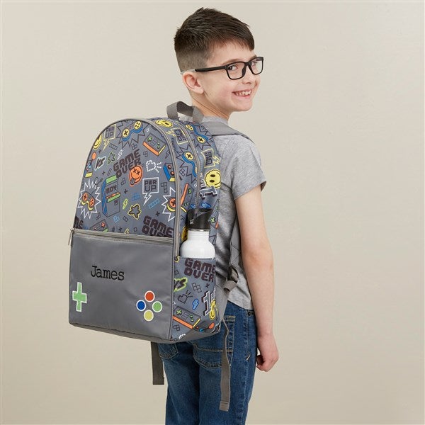 Gamer Embroidered Backpack