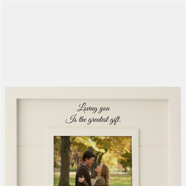 Engraved Farmhouse Picture Frame for Him