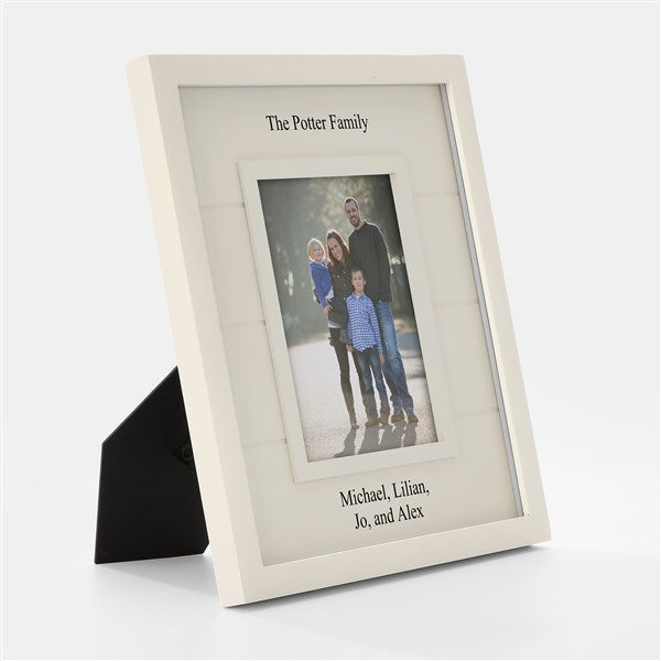 Engraved Family Farmhouse Picture Frame