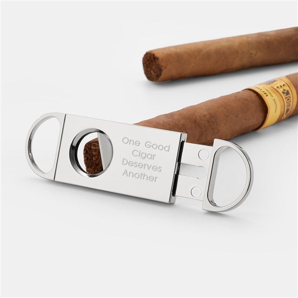 Engraved Cigar Aficionado's Cutter