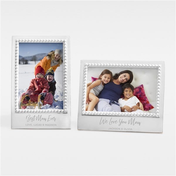 Engraved Mariposa Message For Mom Statement Frame