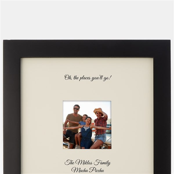 Engraved Gallery Square Opening Picture Frame