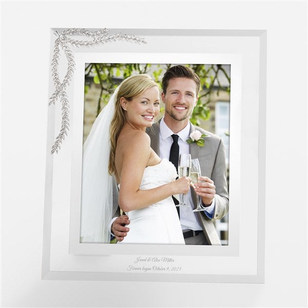 Engraved Wedding Athena 8x10 Picture Frame