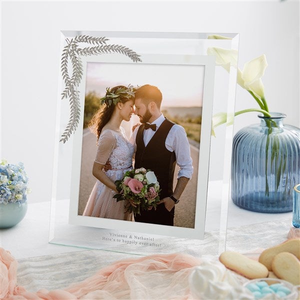 Engraved Wedding Athena 8x10 Picture Frame