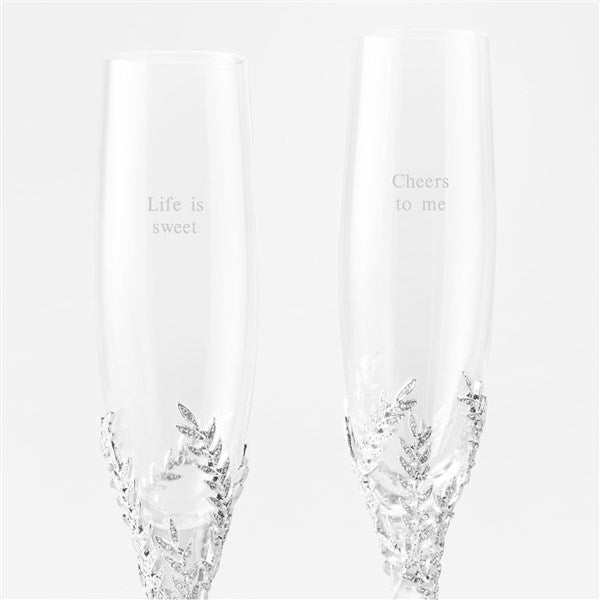 Engraved Athena Birthday Flute Set