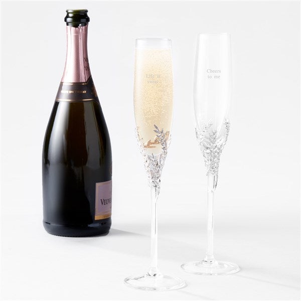 Engraved Athena Birthday Flute Set