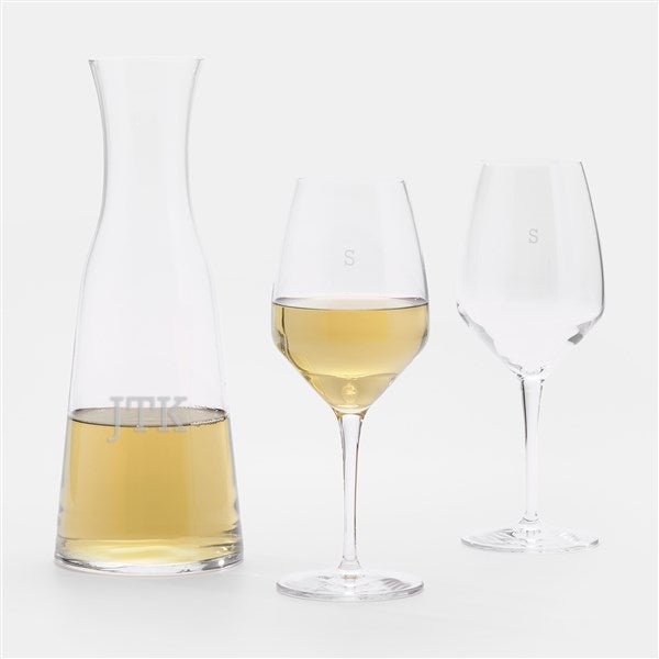 Engraved Luigi Bormioli Monogram Atelier Carafe