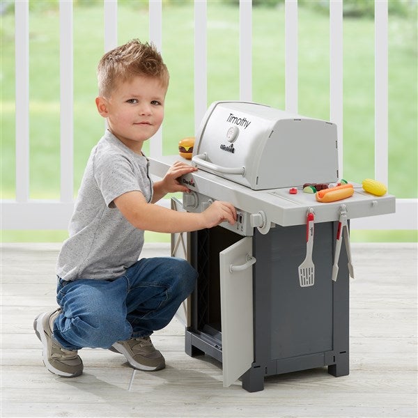Personalized Kids Toy BBQ Grill Play Set