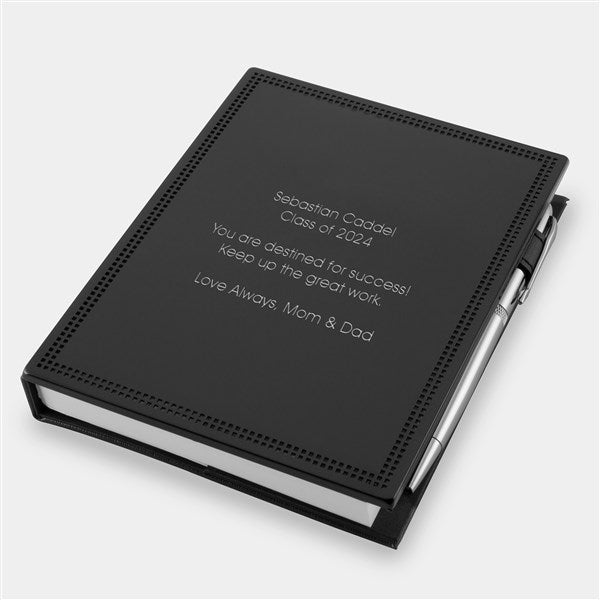 Engraved Black Metal Journal