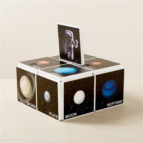 Custom Photo Magnetic Tiles - Rocket Ship