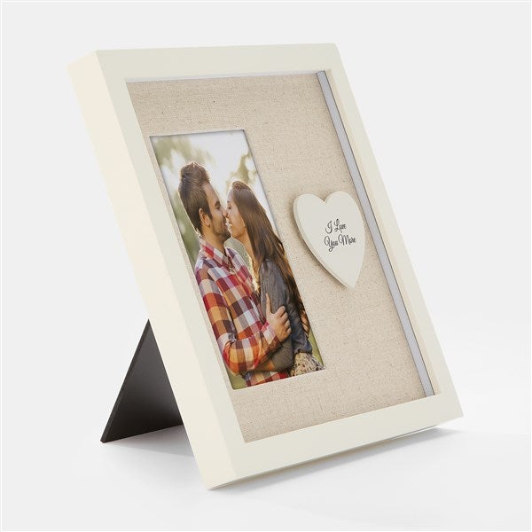 Engraved Heart Charm Frame