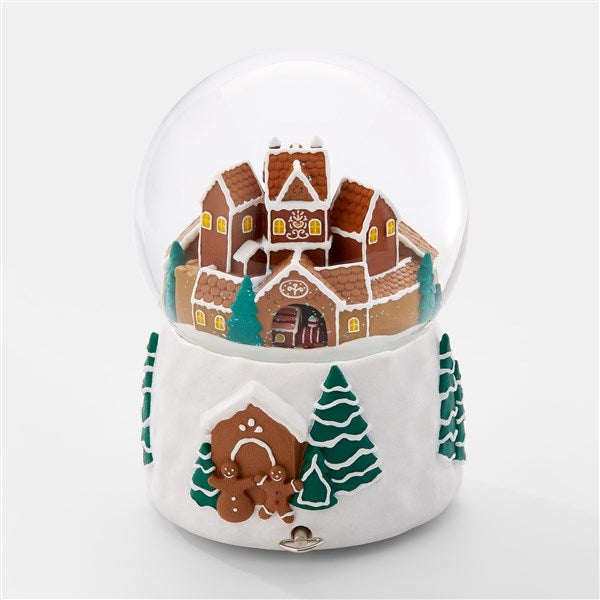 Gingerbread Land Large Snow Globe