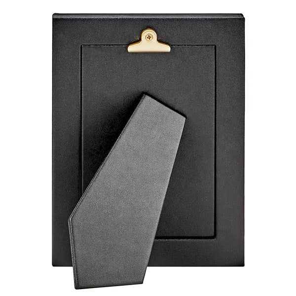 Personalized 4" x 6" Leather Studio Frame