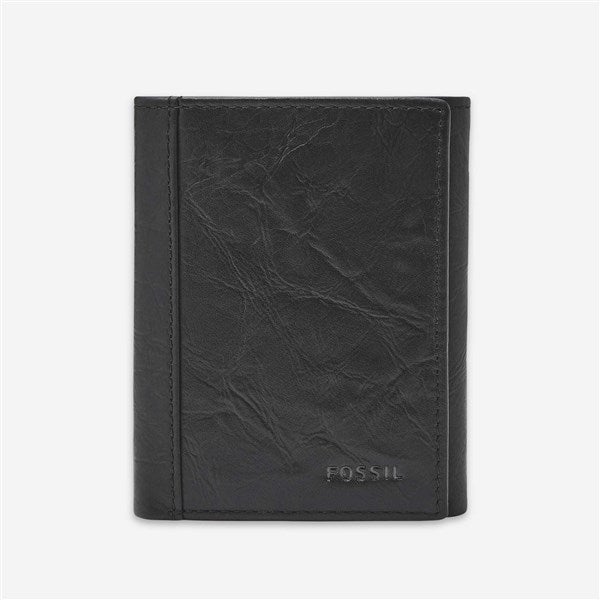 Fossil Black Neel Trifold Wallet