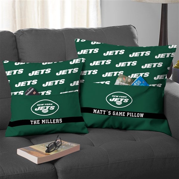 NFL New York Jets Personalized Pocket Pillow